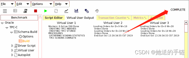 使用HammerDB对oracle数据库进行压测（附详细图文）_hammer测试 linux oracle-CSDN博客