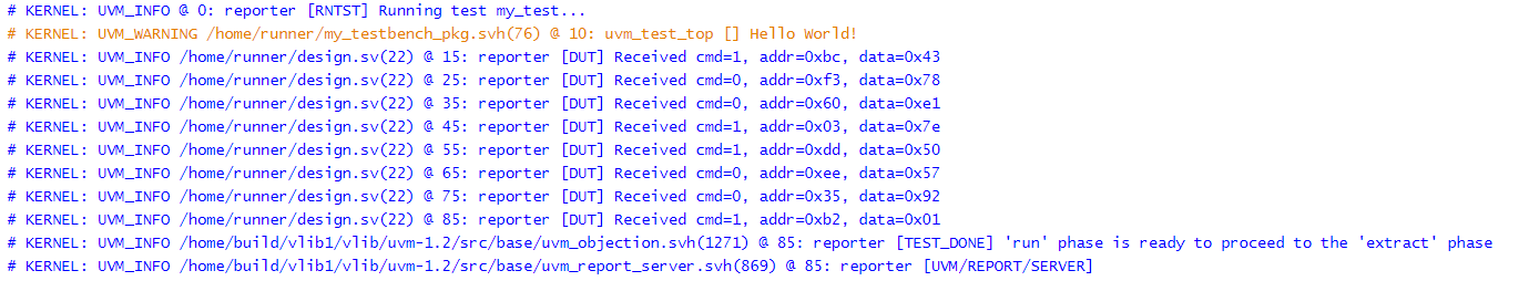UVM Hello World Tutorial-CSDN博客