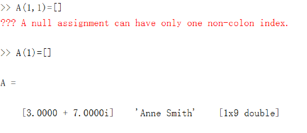 Matlab 单元数组matlab单元数组 Csdn博客 
