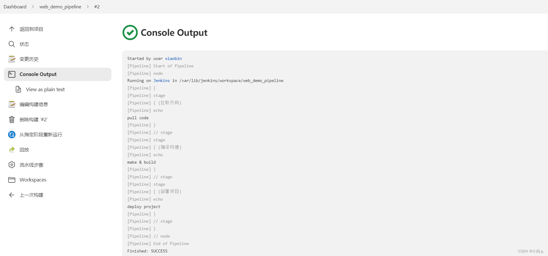 Pipeline流水线项目构建_pipelinecsdn-CSDN博客