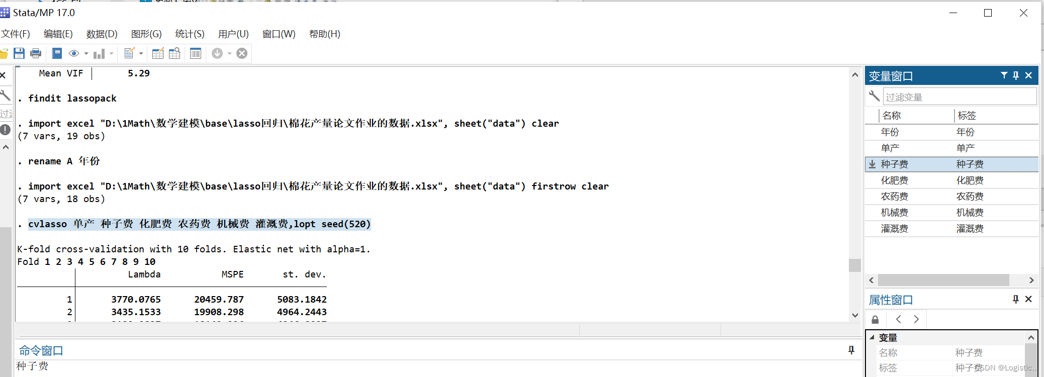 岭回归与Lasso回归_stata岭回归-CSDN博客