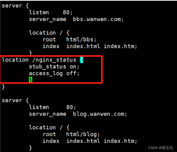nginx: [emerg] “location“ directive is not allowed here in /usr/local/nginx/conf/nginx.conf:41 ...
