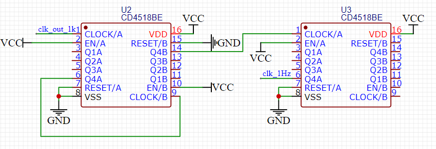 数电电子时钟（555定时器，cd4518）-CSDN博客
