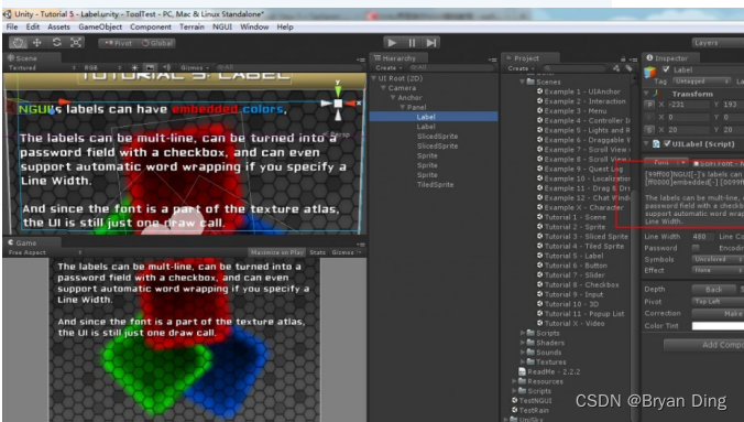 NGUI基本控件的使用教程与实例-CSDN博客