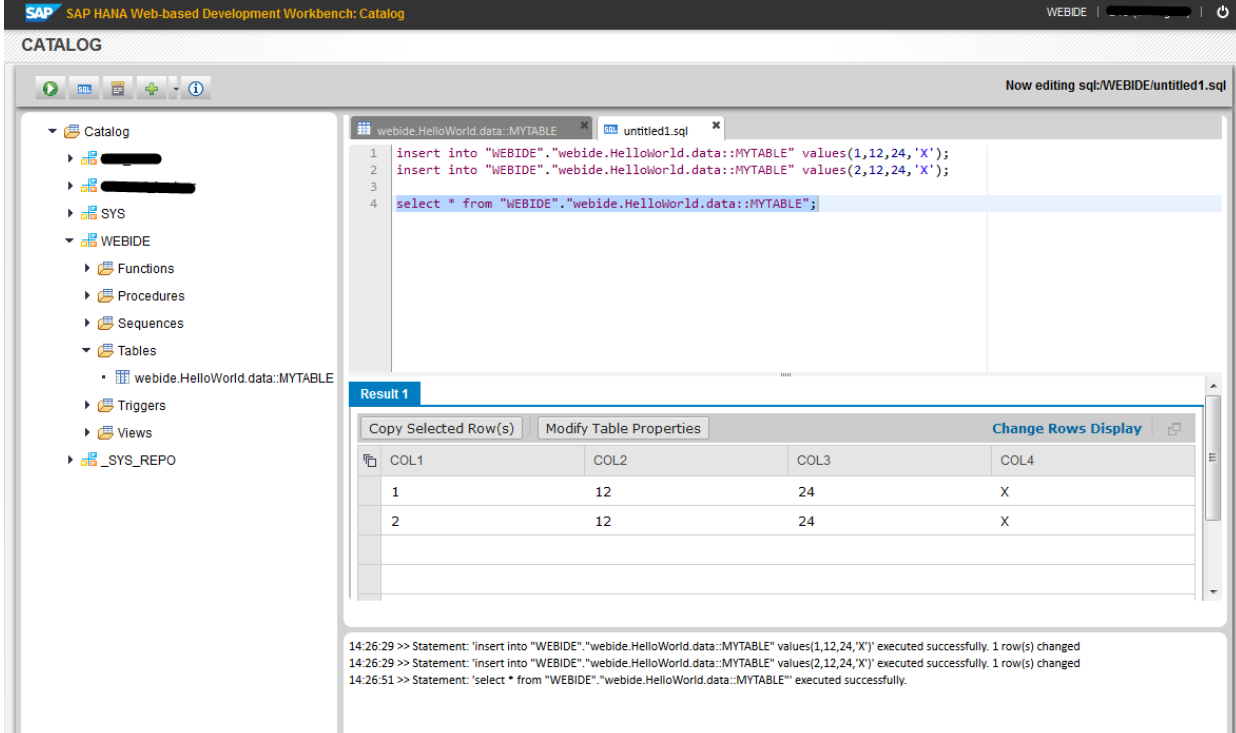 SAP HANA 基于Web的IDE的配置及使用_idea连接hana-CSDN博客