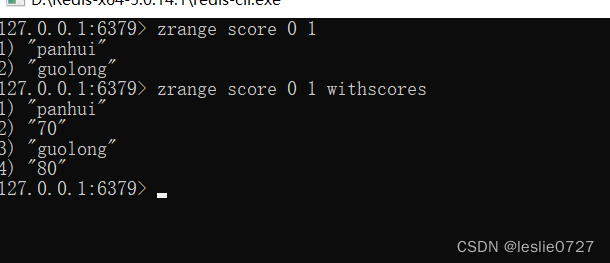 8、redis基本命令 Sorted Setredis可以同时获取score和value吗 Csdn博客 