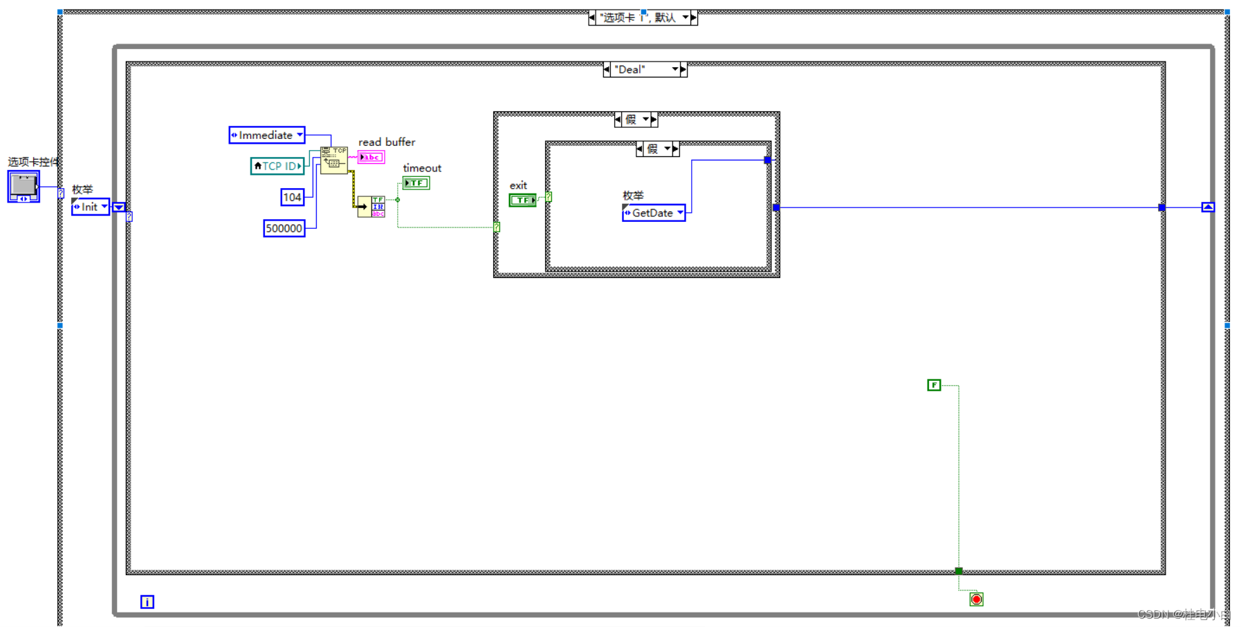 基于labview的tcp通信(stm32为tcp客户端,labview的上位机为tcp服务器端)基于labview的tcp通信stm32为tcp客户端labview的上位机为tcp服务