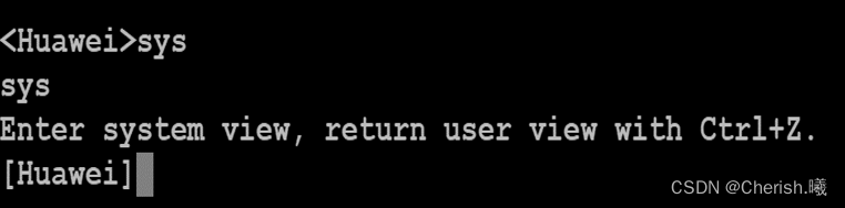 3、华为VRP系统基础-CSDN博客