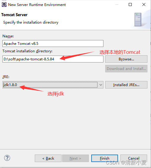 使用eclipse创建web项目+配置环境_eclipse配置文件在哪-CSDN博客