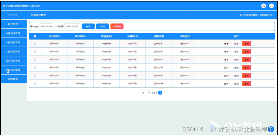 Java Jsp青少年体质健康数据管理与分析系统bdqay 独有源码 如何找到适合自己的毕业设计的指南青少年体质健康数据管理系统 Csdn博客