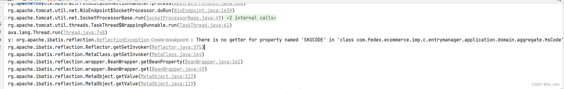 There Is No Getter For Property Named ‘xxx‘ In ‘class Xxxthere Is No Getter For Property Named