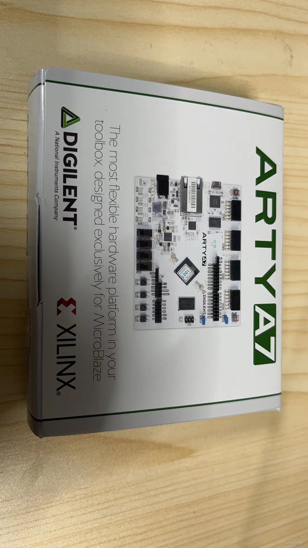 Arty A7-100(XC7A100TCSG324)开箱照-CSDN博客