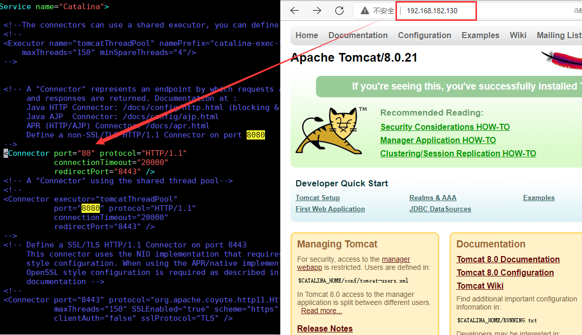 如何Linux系统中修改Tomcat服务器的端口号【详细教程】_linux修改tomcat端口-CSDN博客