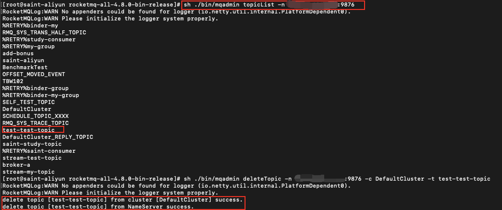 RocketMQ：常用命令汇总（mqadmin、mqnamesrv、mqbroker）_rocketmq常用命令-CSDN博客