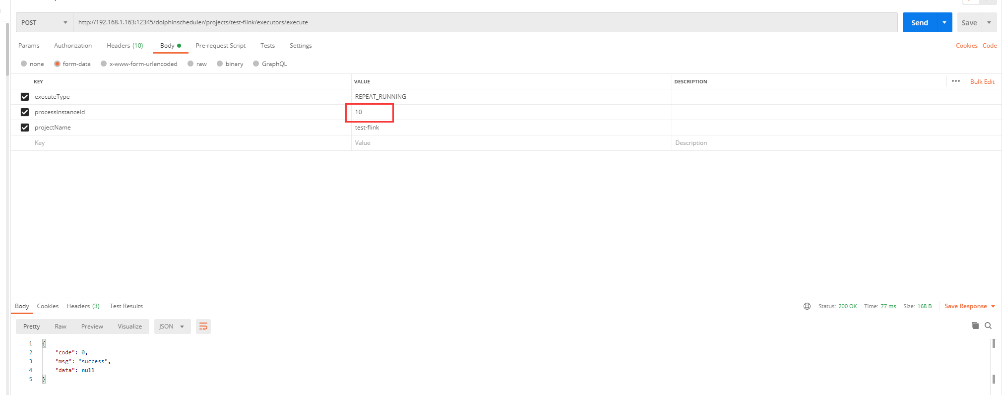 DolphinScheduler-api 的调用_如何调用dolphinscheduler的接口-CSDN博客