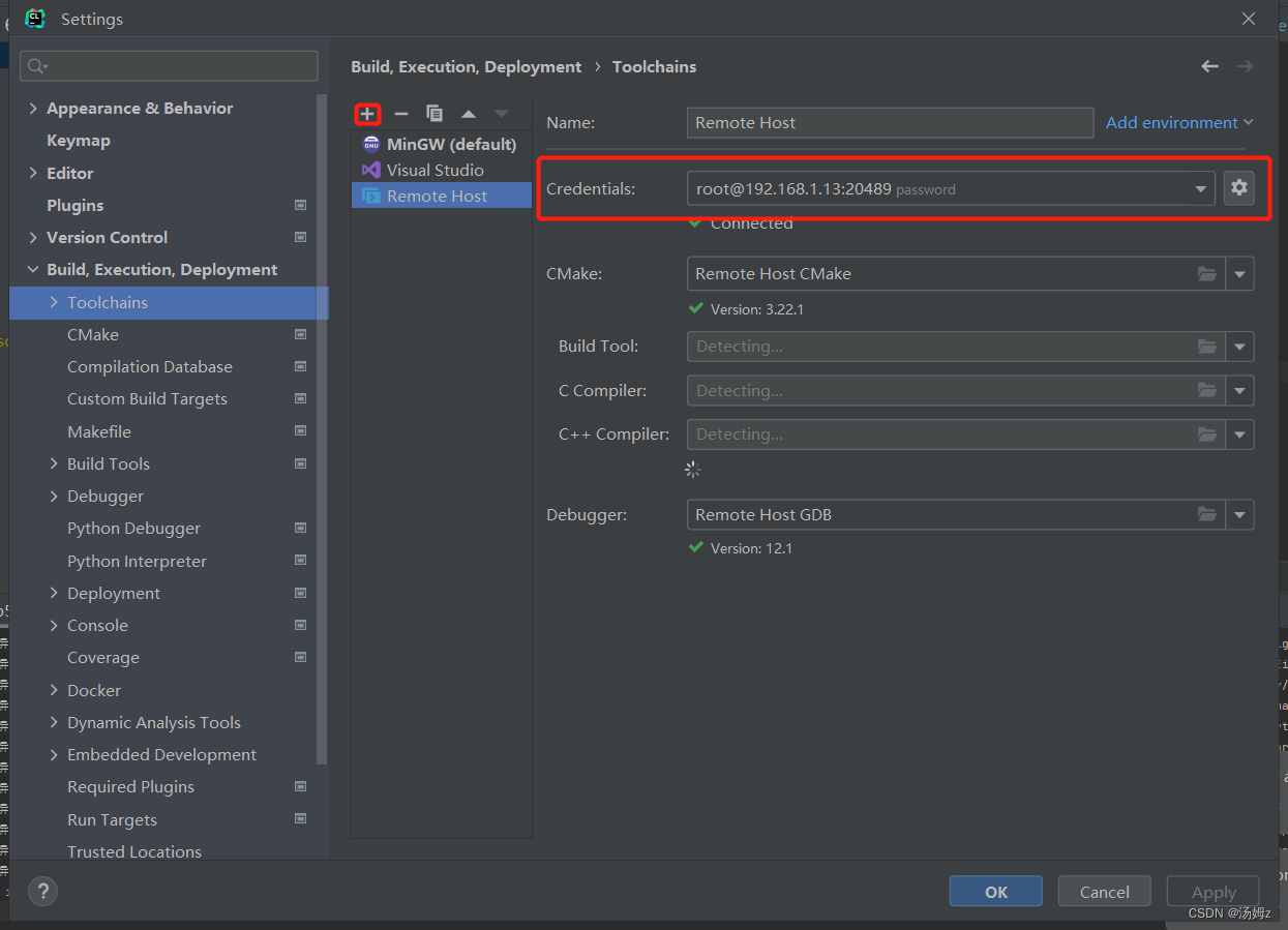 2023-2-22-Clion连接远程服务器进行跨平台编译_clion2023 clang 跨平台交叉编译-CSDN博客
