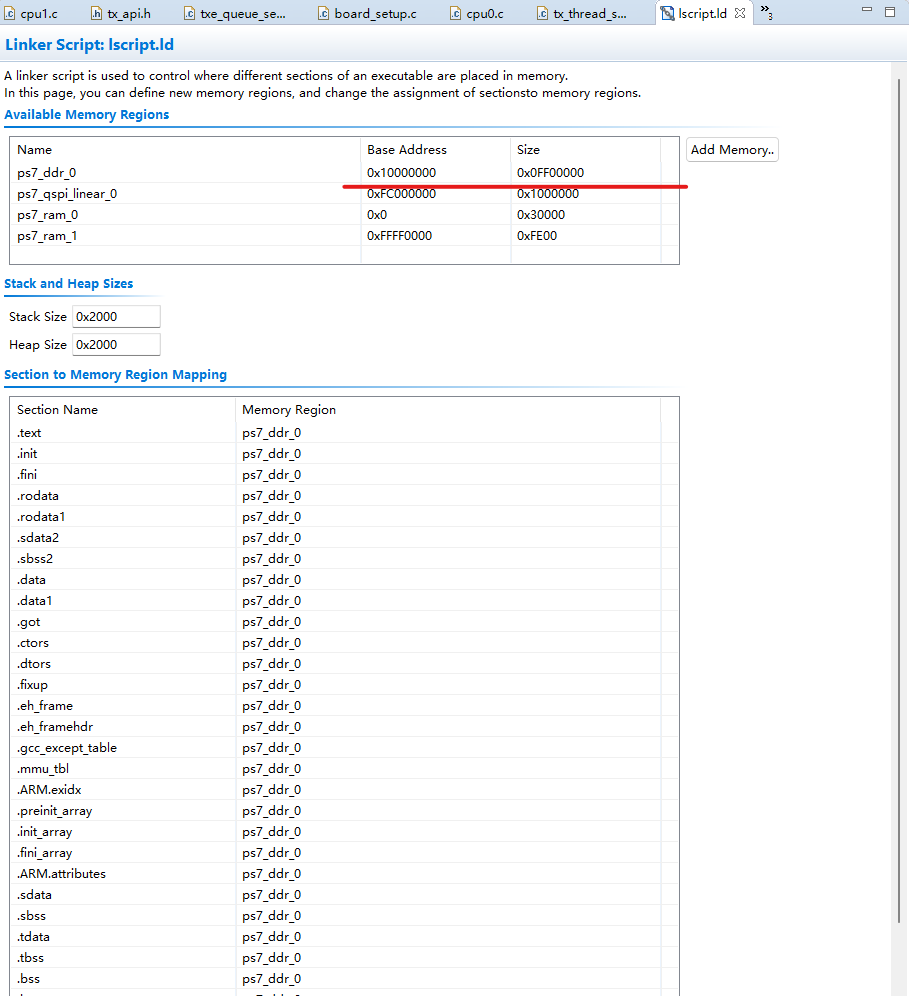 AMP gameplay of ZYNQ and ThreadX - Programmer Sought