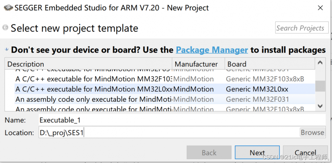 [MM32生态]在Windows下使用SEGGER Embedded Studio搭建MM32 MCU开发平台-CSDN博客