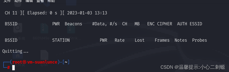 kali破解wifi之airmon-ng 工具利用-CSDN博客