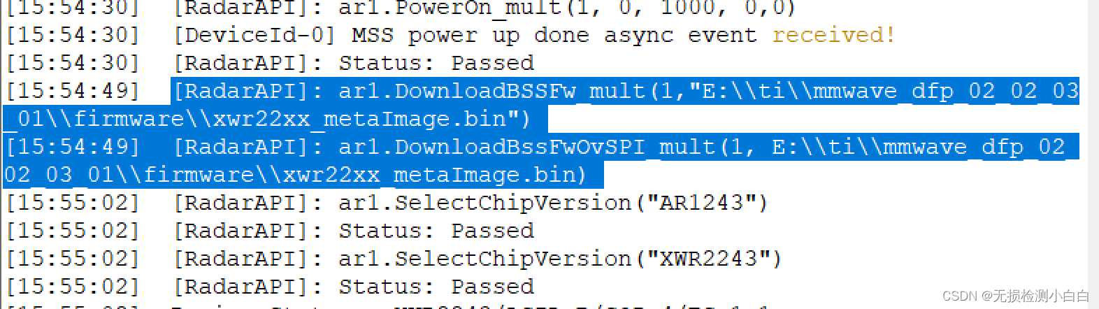 AWR2243 配置捕获文件（自用）_2243动态配置-CSDN博客