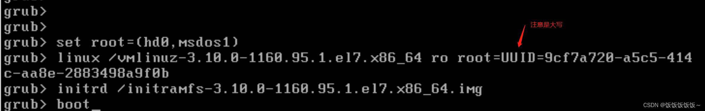 centost7缺失/boot/grub2/grub.cfg_centos7grub.cfg丢失怎样恢复-CSDN博客