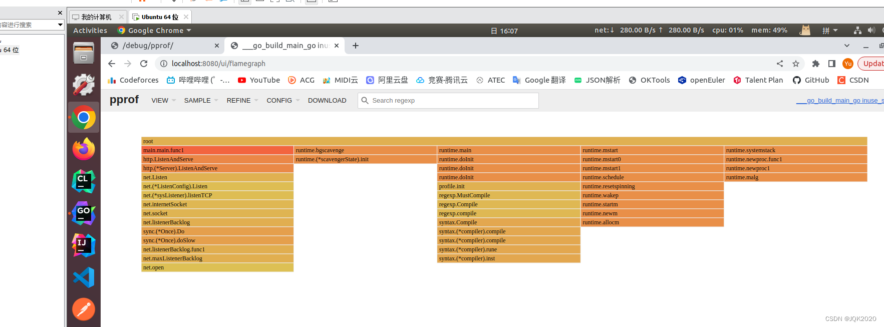 go pprof使用-CSDN博客