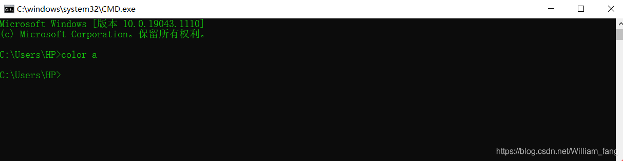 如何修改命令提示符（cmd）的颜色？_怎么把cmd底色改成白的-CSDN博客