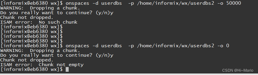 INFORMIX数据库添加chunk_informix chunks free为0-CSDN博客