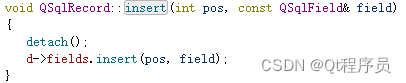 Qt SQL：QSqlField、QSqlRecord、QSqlIndex、QSqlError-CSDN博客