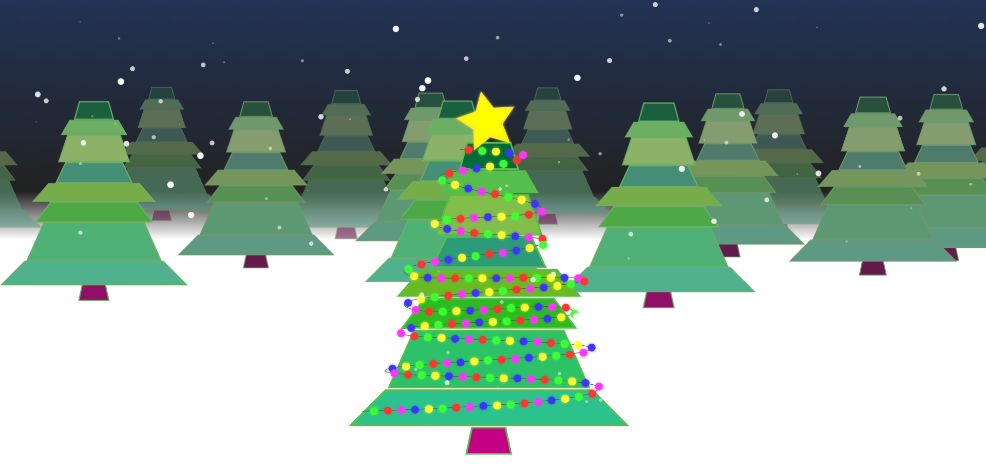 【圣诞树demo】html+css+js+svg实现圣诞树_csdn【好看的css分享】提前祝大家圣诞节快乐、纯前端实现圣诞树-CSDN博客