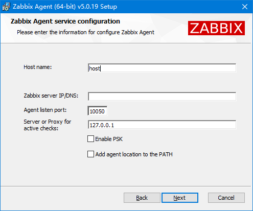 Zabbix5.0部署客户端（agent）_server or proxy for active checks-CSDN博客
