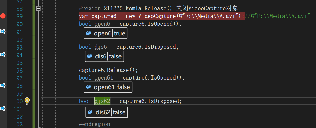 1、opencvsharp视频读取、显示小记failed To Create Videocapture Csdn博客 