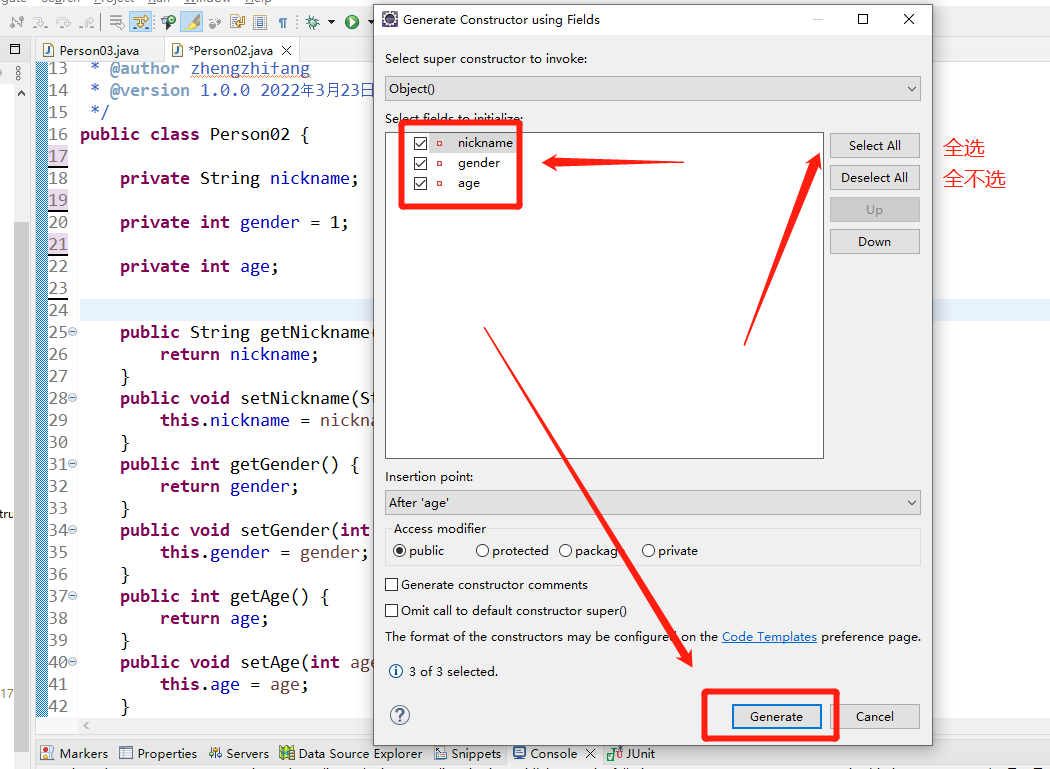 【java中的构造方法】 Java里面using Fields Csdn博客