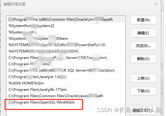 Openssl安装（仅win10超详细）--超快捷_openssl windows-CSDN博客