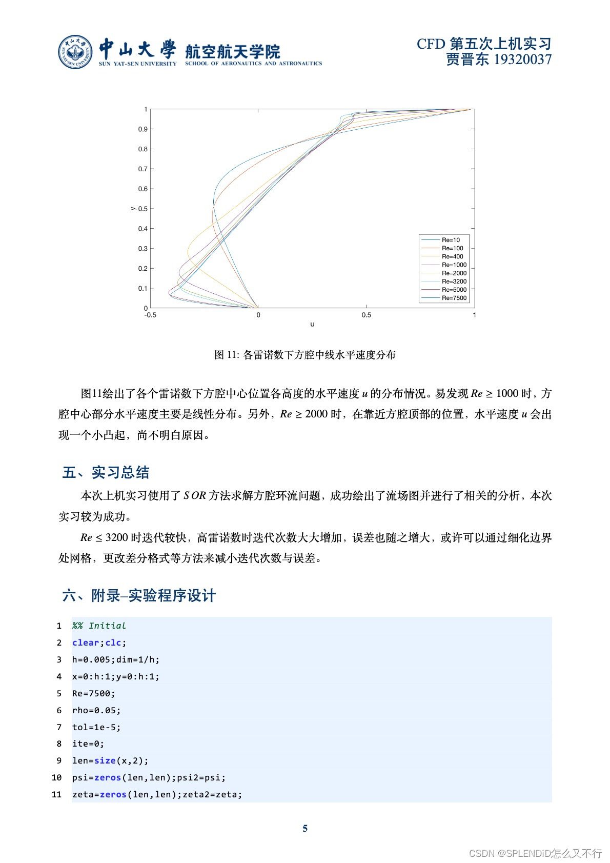 【计算流体力学CFD】方腔环流-二次涡｜Matlab_方腔流 流体力学-CSDN博客