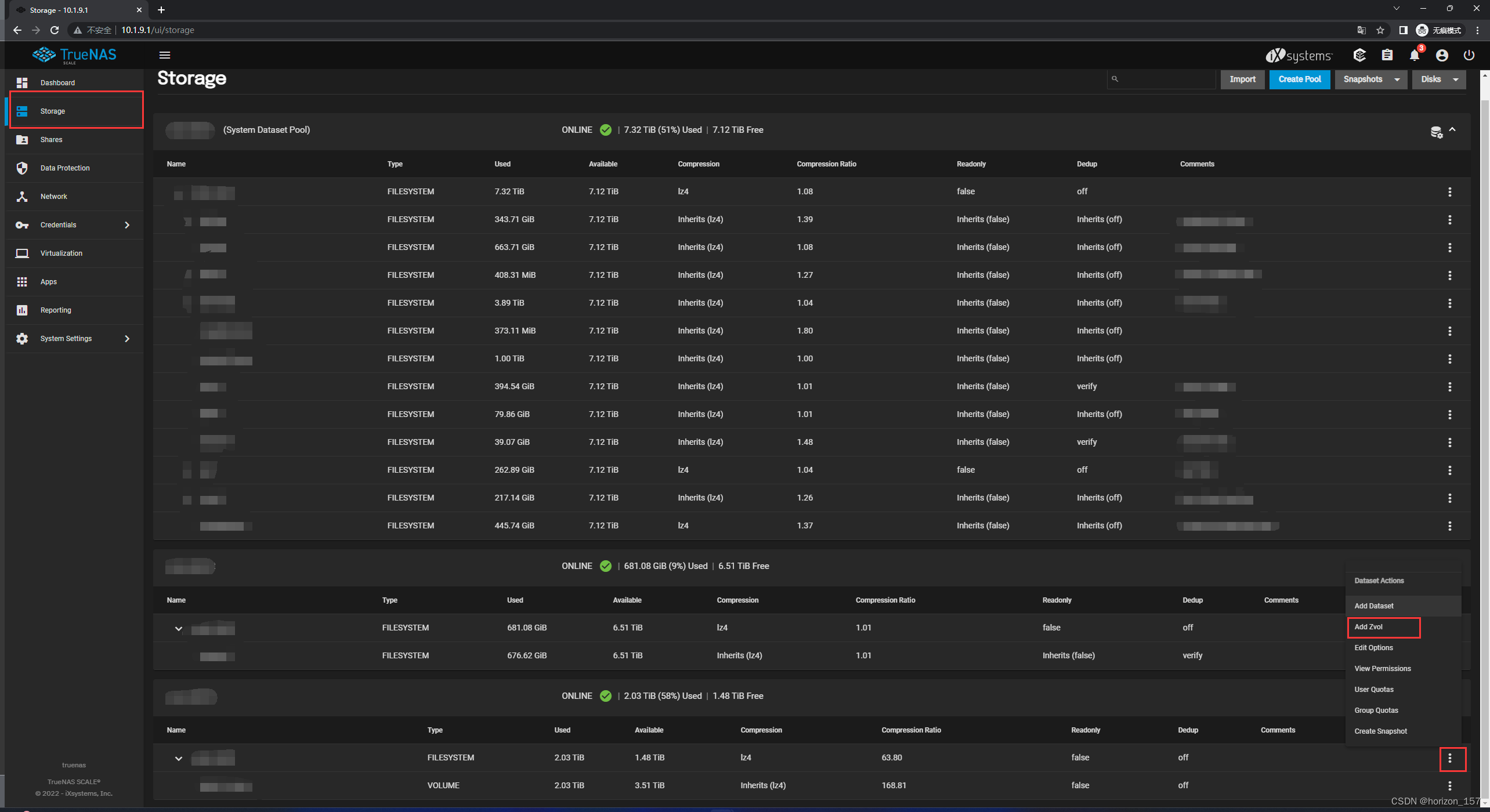 TrueNas Scale 配置iSCSI存储服务_truenas iscsi-CSDN博客