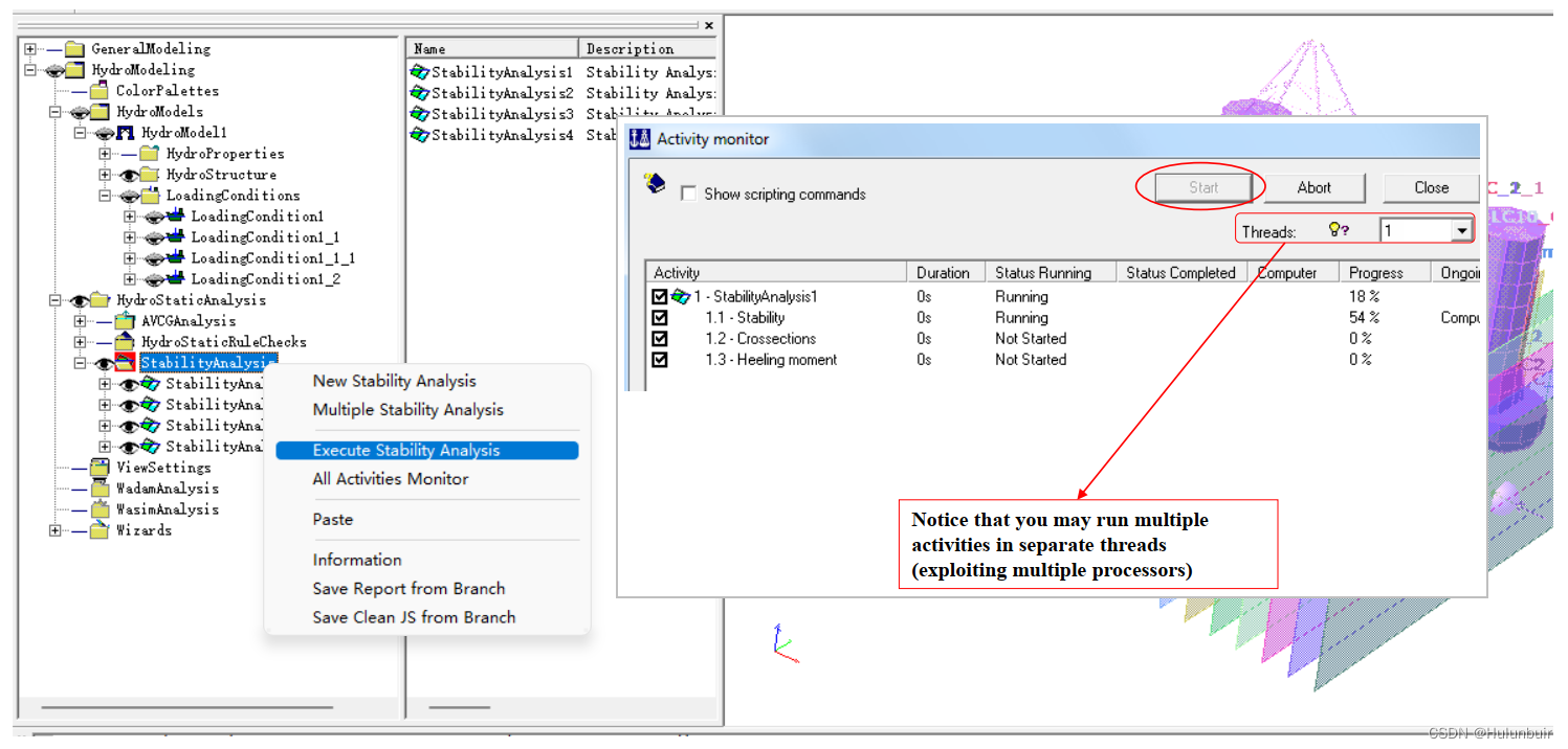 HydroD 实用教程（七）静水力分析_sesam稳性分析-CSDN博客