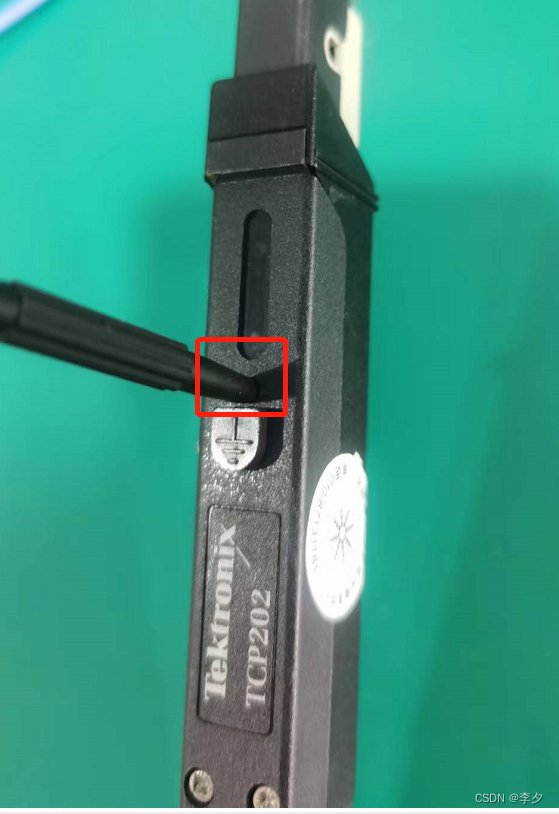Instructions for use of Tektronix Oscilloscope TCP202 Current Probe ...