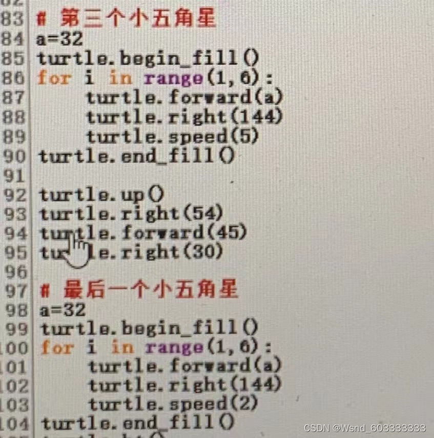 Python语言打印出国旗 Csdn博客 0137