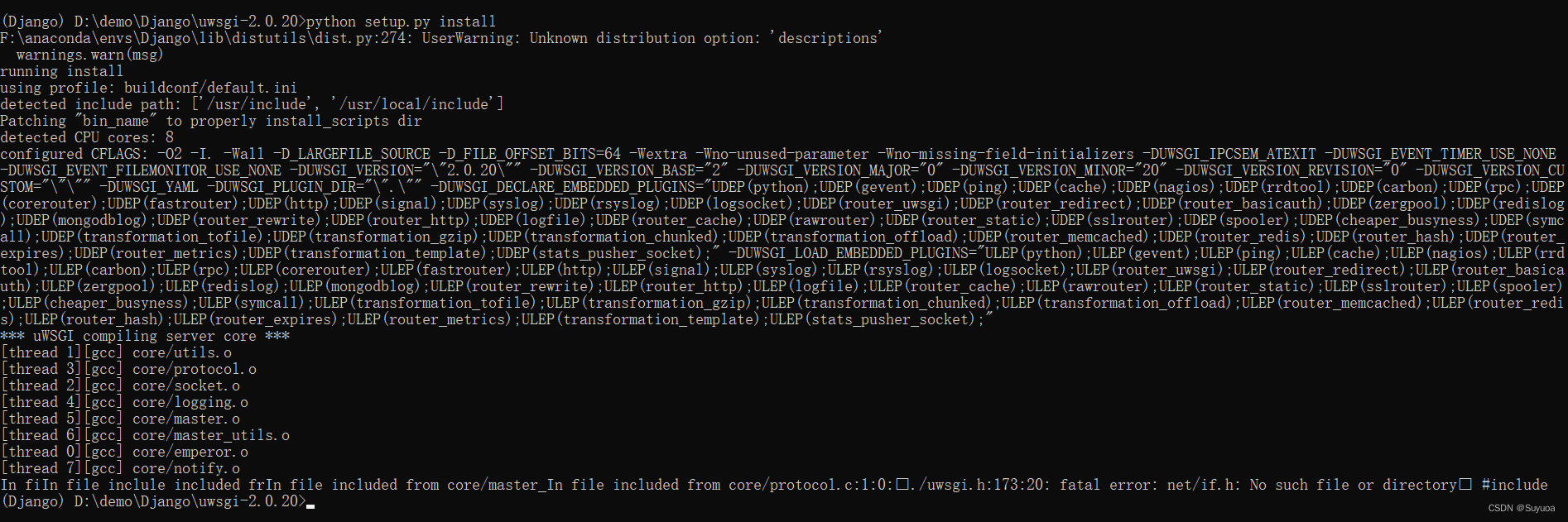 附录二 windows上直接安装uwsgi(不可行)_windows安装uwsgi-CSDN博客