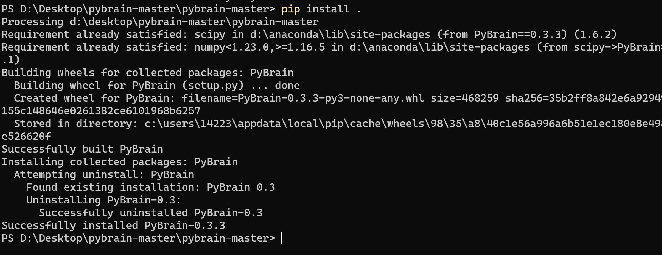 解决pybrain的No module named ‘structure‘ 问题_modulenotfounderror: no module ...