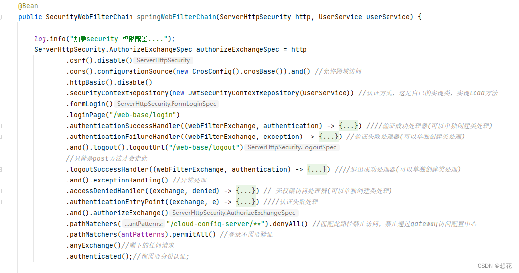 Spring Cloud Gateway整合security实现统一权鉴 Csdn博客 