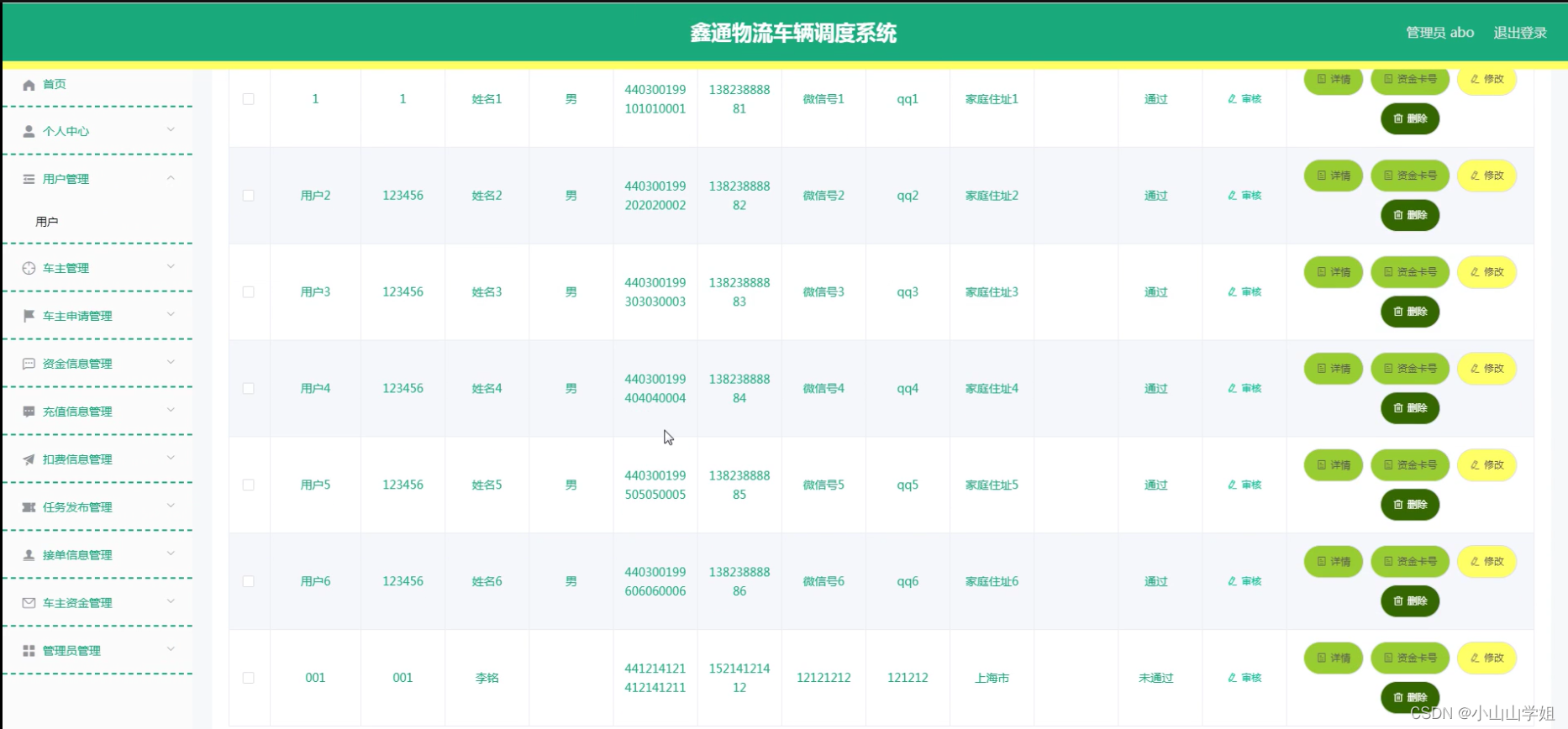 Java毕设项目鑫通物流车辆调度系统mp4（java+VUE+Mybatis+Maven+Mysql）_java物流项目调度中心-CSDN博客