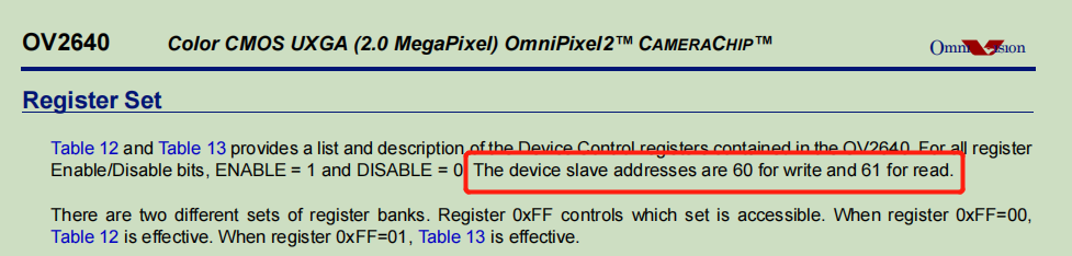 【SCCB接口协议简介（适用于OV系列摄像头）】-CSDN博客