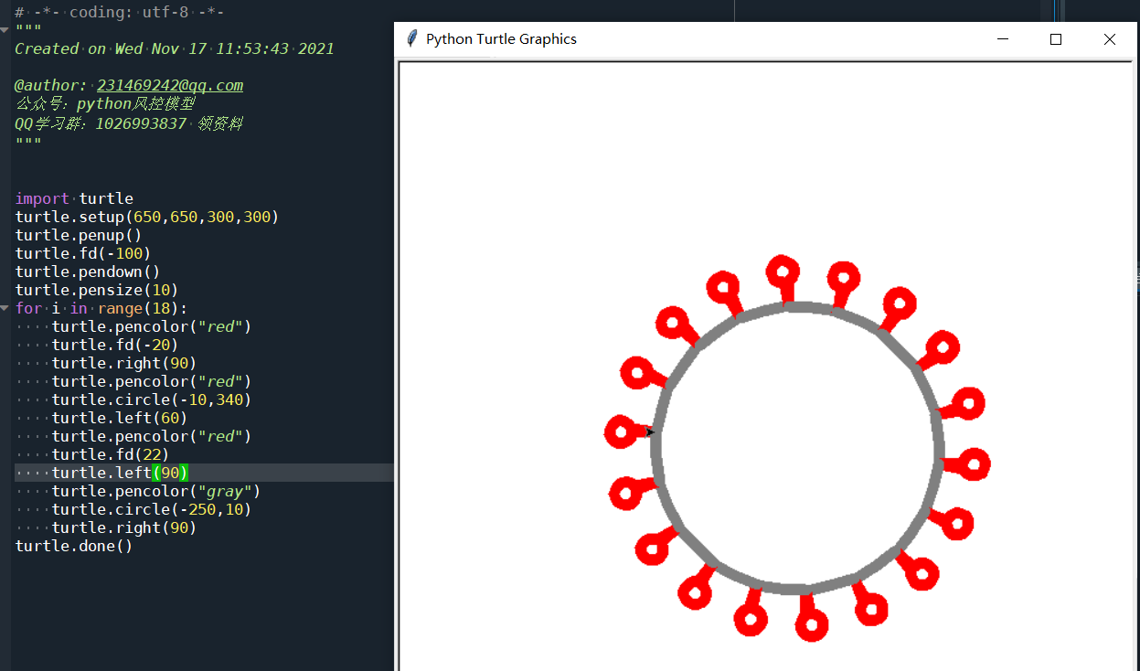 Python绘图新冠病毒COVID-19_用pythom画病原体-CSDN博客