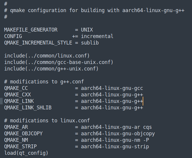 ubuntu 18.0 交叉编译Qt5.12.12生成库文件_could not find qmake spec 'aarch64-linux-gnu-g++'.-CSDN博客