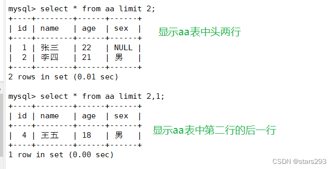 MySQL基本操作命令和数据表高级操作_mysql create table like-CSDN博客