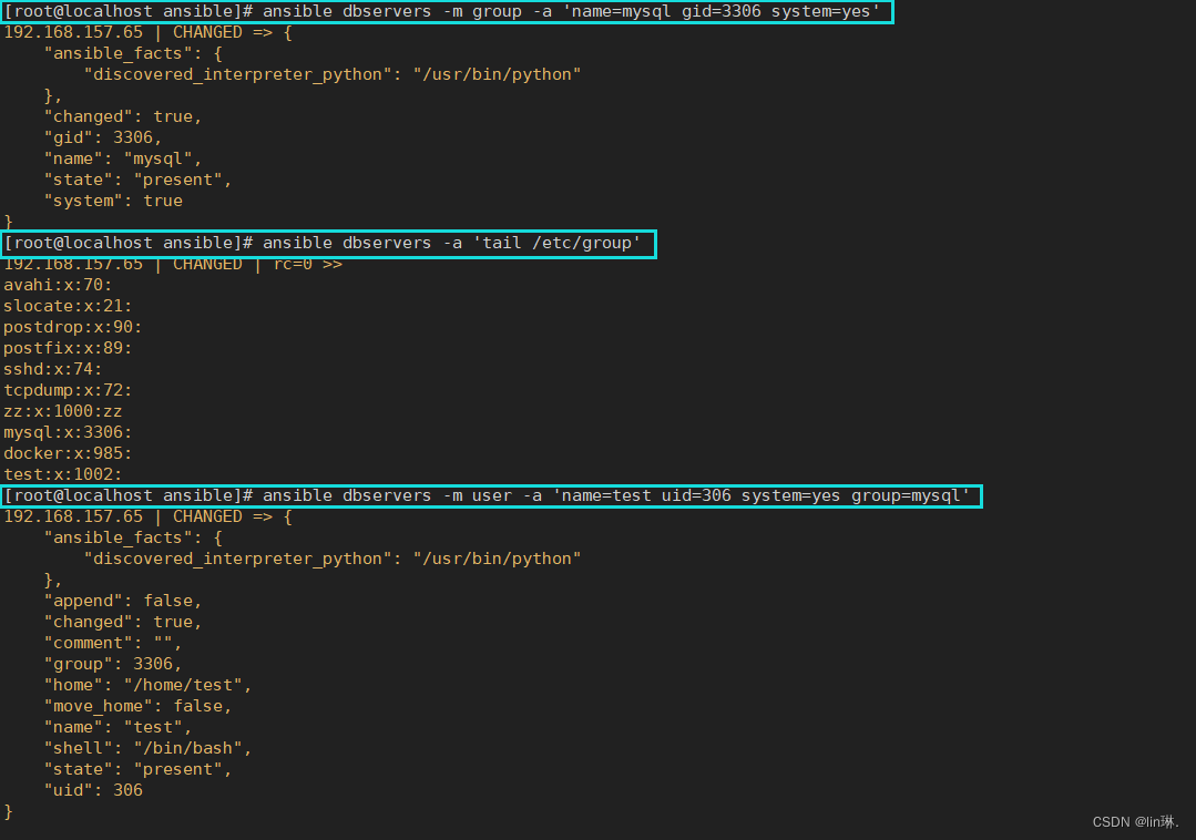ansible的部署和命令模块_ansible的web管理平台-CSDN博客