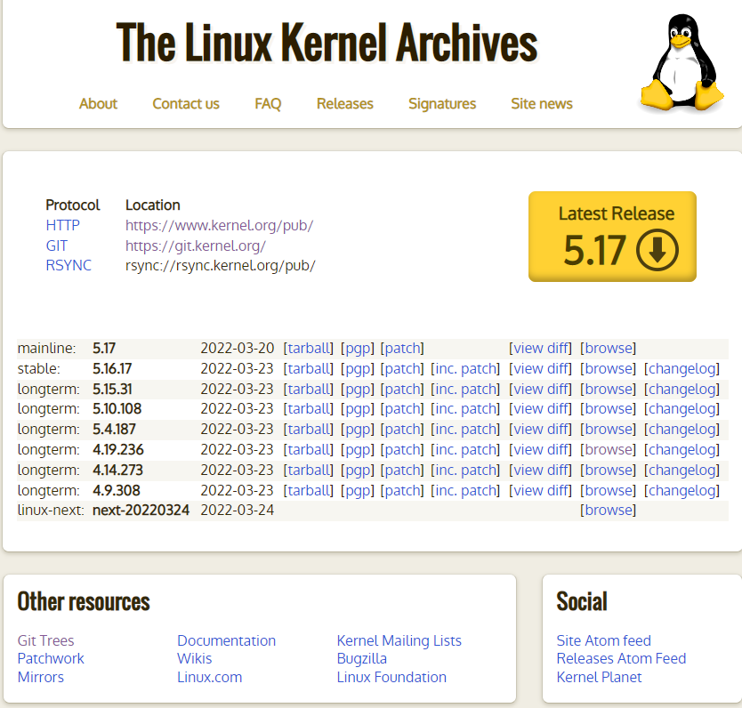 1.1 Linux内核代码下载、编译_linux 内核下载-CSDN博客