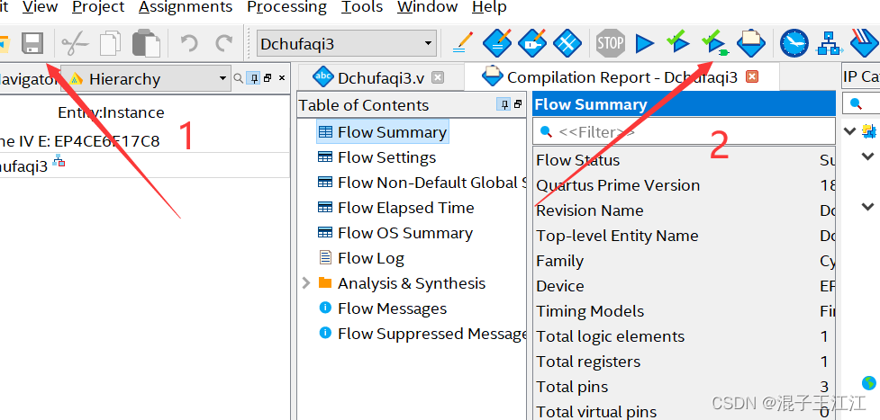 Quartus中运用多种方式设计一个D触发器，并进行仿真，时序波形验证_quartus的node finder-CSDN博客